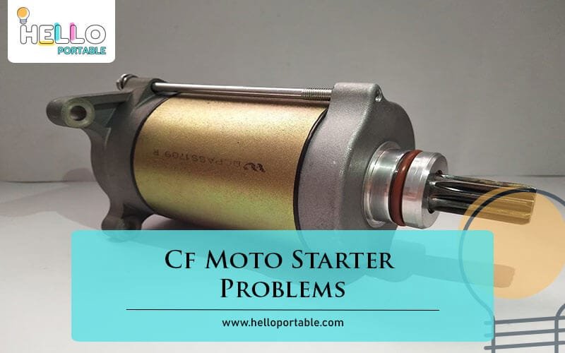 Cf Moto Starter Problems