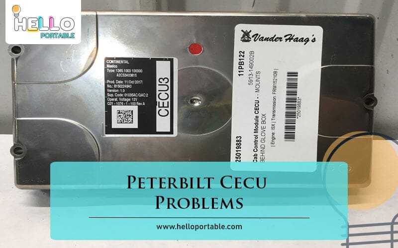 Peterbilt Cecu Problems